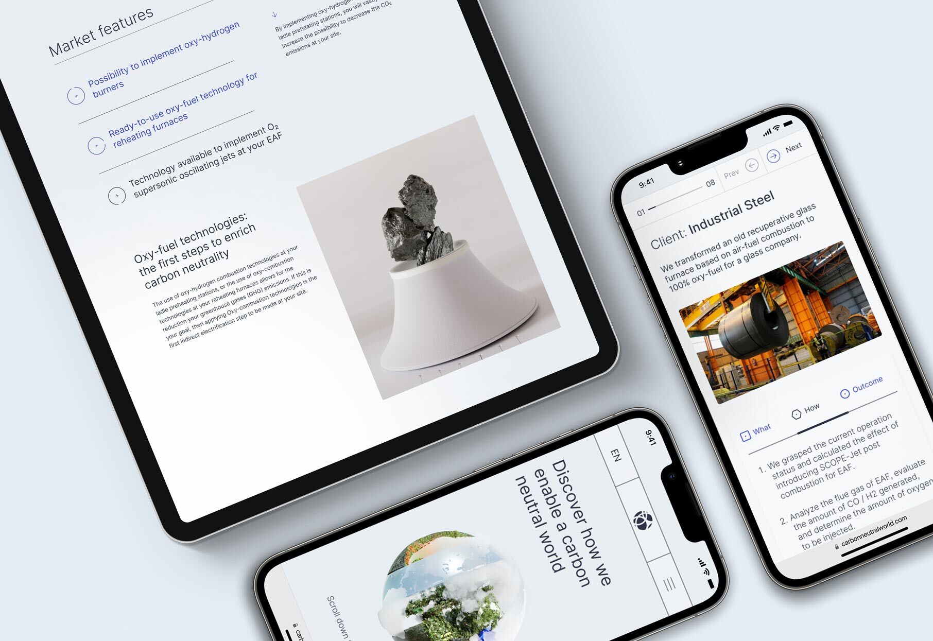 Carbon neutral world by NSHD